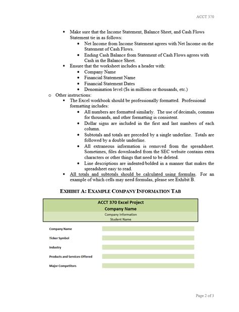 EXCEL PROJECT HISTORICAL FINANCIAL STATEMENTS Chegg Com