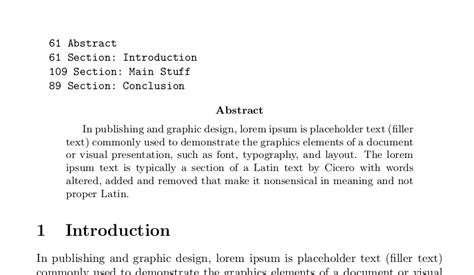 Dynamically Count And Return Number Of Words Of Specific Sections And