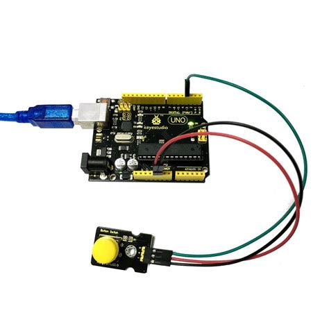 Módulo Push Button Digital Para Arduino Keyestudio Abc Escolar