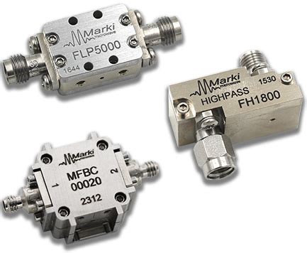 Connectorized Fixed Filters