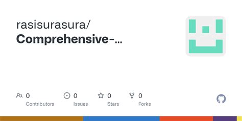 Github Rasisurasuracomprehensive Assessment