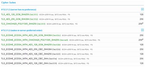 tlsv1 3 bug server preferred order detection broken due to chacha20