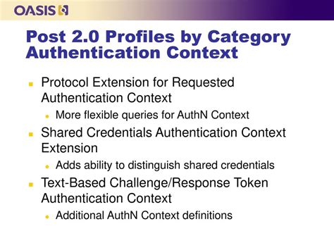 saml new features and standardization status ppt download