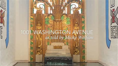 Micky Wolfson Tells The Story Of The Wolfsonian Building Youtube