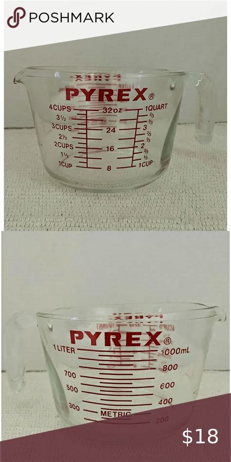 Pyrex Glass Measuring Jug 250 Pyrex Glass Pyrex Glass
