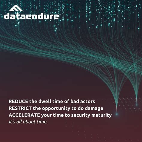 Dataendure On Linkedin Cybersecurity Is All About Time And Who Has The Time Advantage…
