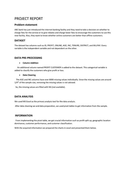 Data Mining Report Using Excel Raghul P Medium