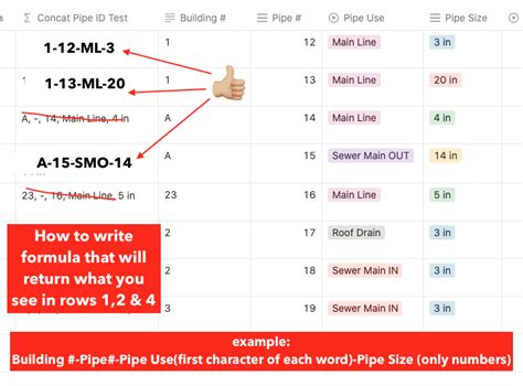Formula For Combining Multiple Properties And Extracting First