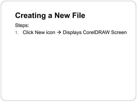 Introduction To Coreldraw Pptx