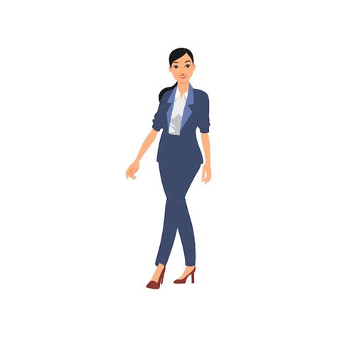 Premium Vector Set Of Office Workers Vector Elements Woman