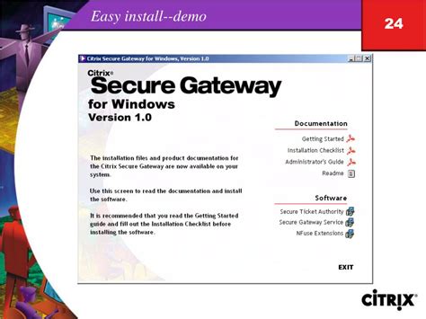 Ppt Citrix Secure Gateway Technical Training Powerpoint Presentation