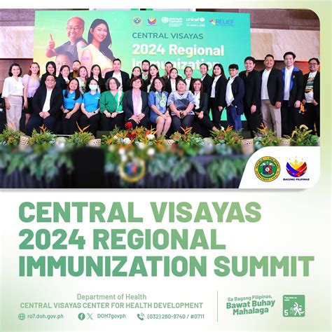 𝐂𝐄𝐍𝐓𝐑𝐀𝐋 𝐕𝐈𝐒𝐀𝐘𝐀𝐒 𝟐𝟎𝟐𝟒 𝐑𝐄𝐆𝐈𝐎𝐍𝐀𝐋 𝐈𝐌𝐌𝐔𝐍𝐈𝐙𝐀𝐓𝐈𝐎𝐍 𝐒𝐔𝐌𝐌𝐈𝐓 To Address The