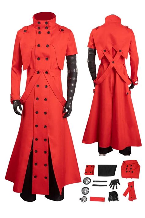 Trigun Cosplay Coat Vash The Stampede Cosplay Outfit Adult Trigun