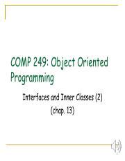 Chap Polymorphism And Casting With Interface Pdf COMP Object Oriented Programming