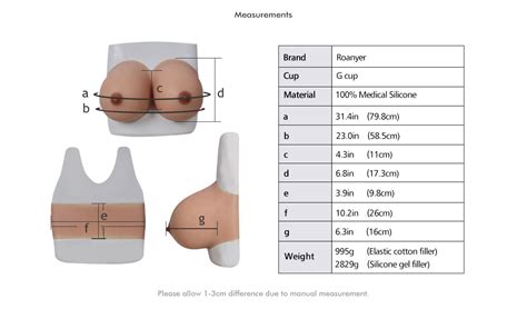 G Cup Tube Top Breast Forms