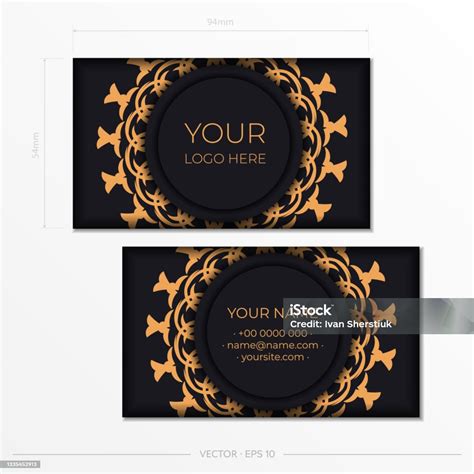 그리스 패턴의 블랙 명함 디자인 고급 스러운 장식품과 세련된 명함 0명에 대한 스톡 벡터 아트 및 기타 이미지 0명 개체