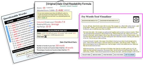 Free Readability Assessment Tools Reading Difficulties Reading Words