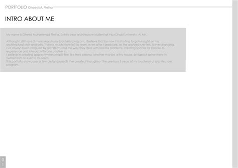 Architecture Portfolio Gheed Fteiha By Gheed Mohammad Issuu