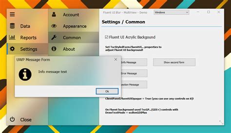 ANN StyleControls VCL With Fluent UI Background Support Just Released