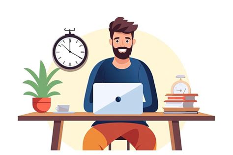 Premium Ai Image Business Man Works On Laptop Programmer Is Work Successful Worker White