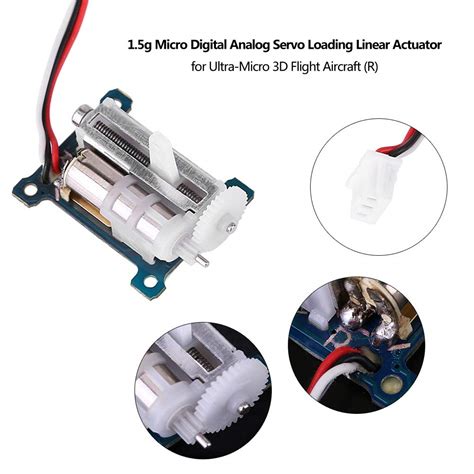 1 5g micro linear servo motor digital analog servo loading linear actuator servo micro analog