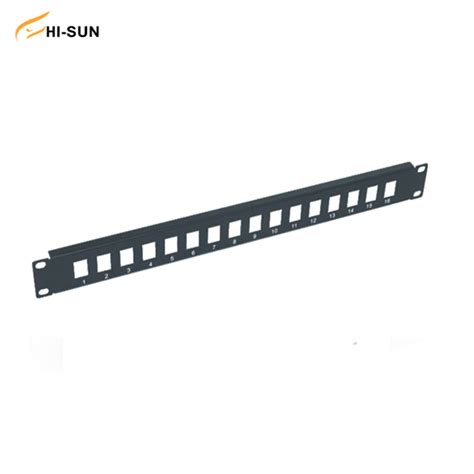RJ45 19 1u Patch Panel CAT6 16 Ports UTP Patch Panel Patch Panel And Intelligent