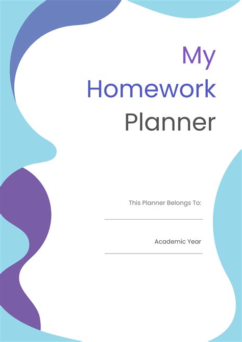 printable homework template business psd excel word pdf