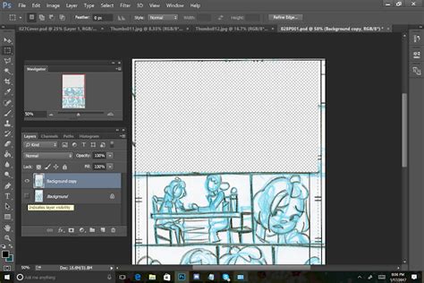 Intro To Comic Craft Step By Step Converting Thumbnails To Roughs Artofit