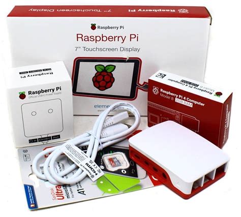 Raspberry Pi 4 Model B 8gb Starter Kit Robozar