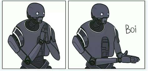 Boi Robot Blank Template Imgflip