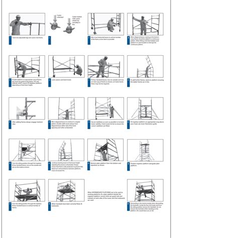 Single Width Scaffolding Erection Manuel ACE SCAFFOLDINGS