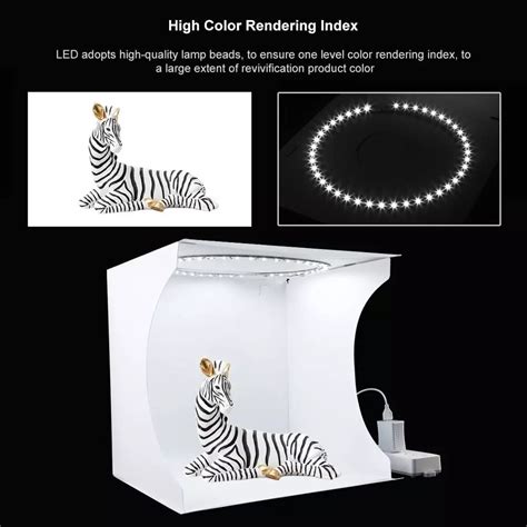 Puluz Led Lightbox Light Box Mini Photo Studio Box Grandado