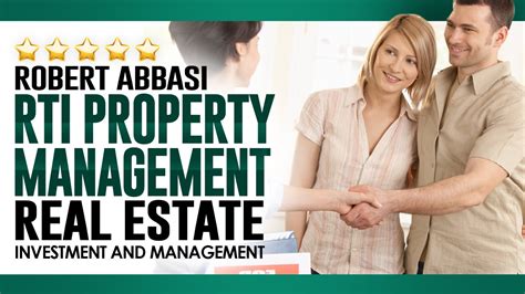 Robert Abbasi Rti Property Management Real Estate Investment And Management 310 532 9122