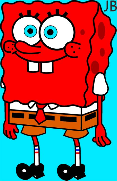 Red Spongebob By 1qw3wserfgyh On Deviantart