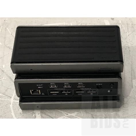 Targus Dock180 Dual Video 4k Lot 1382289 Allbids