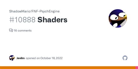 Shaders · Issue 10888 · Shadowmariofnf Psychengine · Github