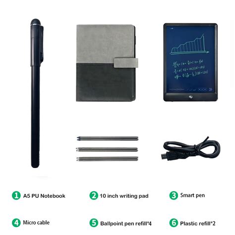 Wifi Smart Writing Pen A5 Notebook Gift Set Ble Tooth Dot Matrix Digital Writing Pen