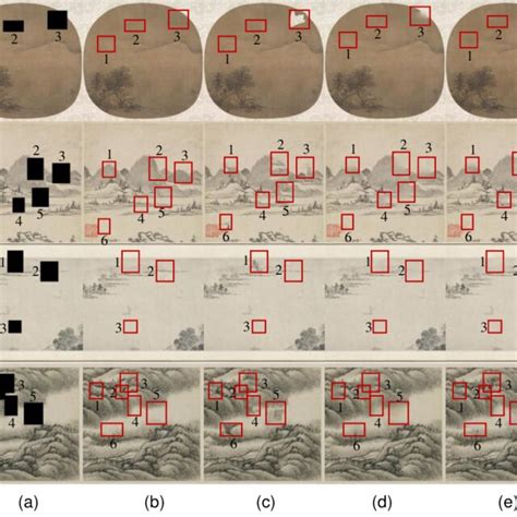 Repair Results Of Each Algorithm Under Random Missing A Input Image