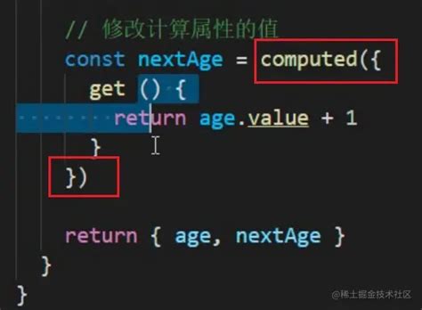 Vue3 笔记 Computed计算属性理解计算属性是不能直接修改，因为它是只读的。 Computed计算属性中有get 掘金