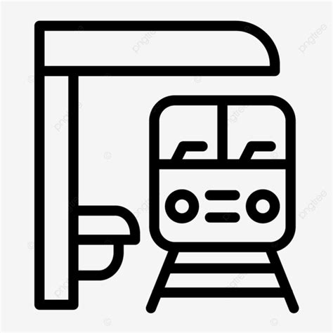 기차 플랫폼 벡터 아이콘 디자인 일러스트 레이 션 기차 플랫폼 기차역 기차 Png 일러스트 및 벡터 에 대한 무료