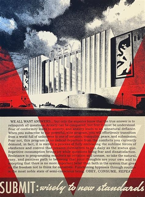 Shepard Fairey Shepard Fairey Conformity Factory Contemporary Art