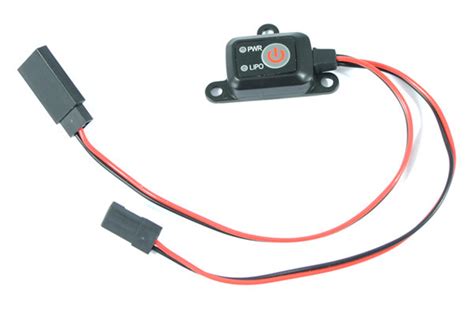 Electronic Power On Off Switch With LED Battery Monitor And Lipo Cut Off