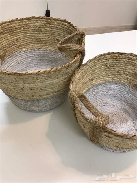 الرياض سلال خوص مراكن