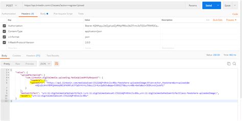 Php Linkedin Media Upload 502 Bad Gateway Stack Overflow