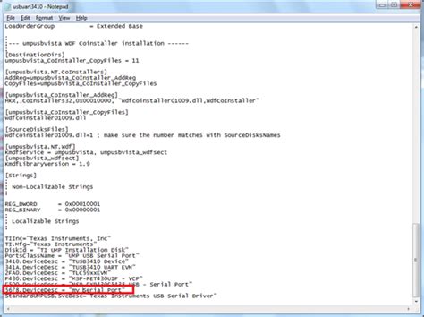 Tusb 3410 Manufacturer String Descriptor Issue Interface Forum