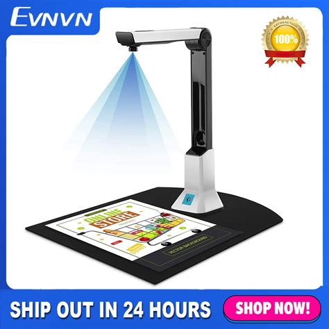 【👍👍👍seller Recommend And Fast Delivery】evnvn Portable 8 Mega Pixel High Definition Document Camera