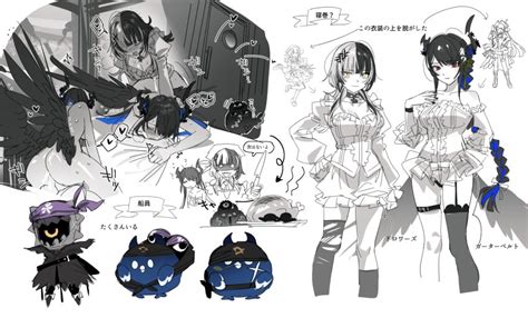 Yomosaka Nerissa Ravencroft Shiori Novella Hololive Hololive