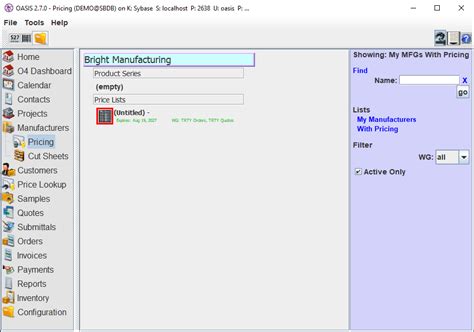 creating customer exception pricing ingen software