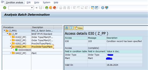 No Batches Proposed In Batch Determination In Proc Sap Community