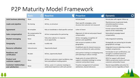 P2p Maturity Model